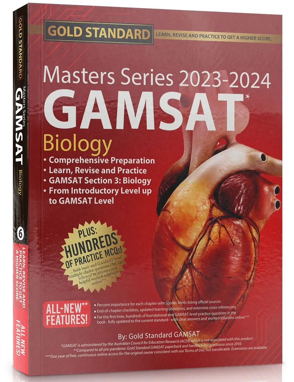 GAMSAT Books: 7 paperback GAMSAT books, new books with new insights