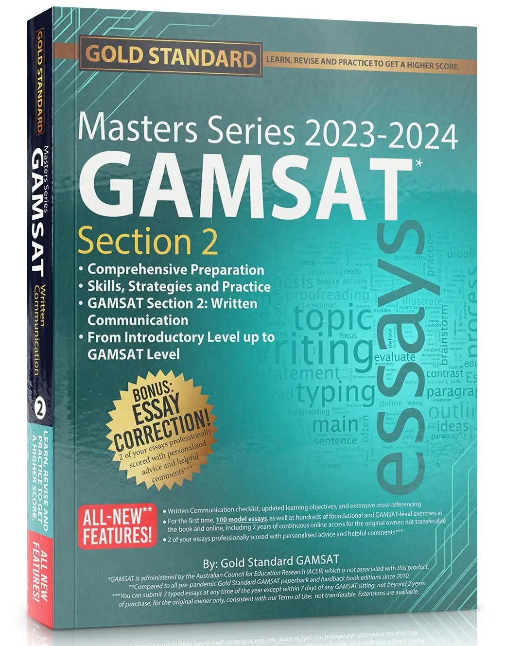 GAMSAT Books: 7 paperback GAMSAT books, new books with new insights